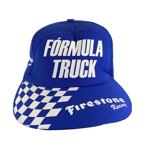 M brazil | Accessories | Vintage Firestone Racing Blue Adjustable ...